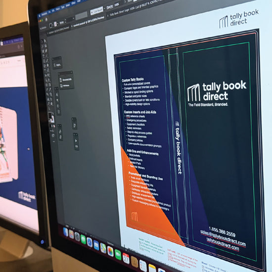 Design Services – Tally Book Direct - Full Color Tally Books